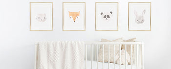 Animal Friends FREE Printable Set – Little Girl's Pearls