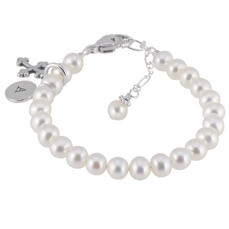 Pearl Baby Jewelry: Newborn, Infant Bracelets & Necklaces l LGP ...