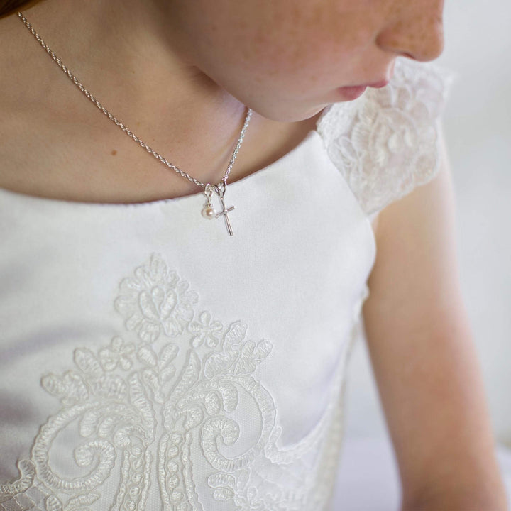 First Communion Confirmation Jewelry Gifts Necklace & Bracelet – Little ...